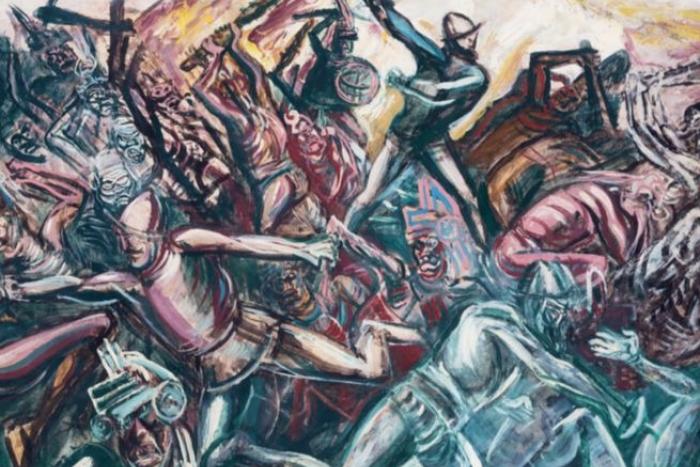 Exposición: Orozco y los Teules, 1947 | Secretaría de Cultura