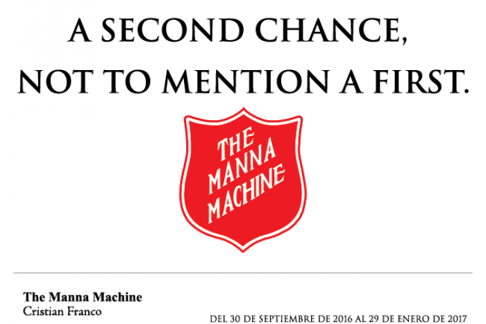 "The Manna Machine" | Secretaría de Cultura